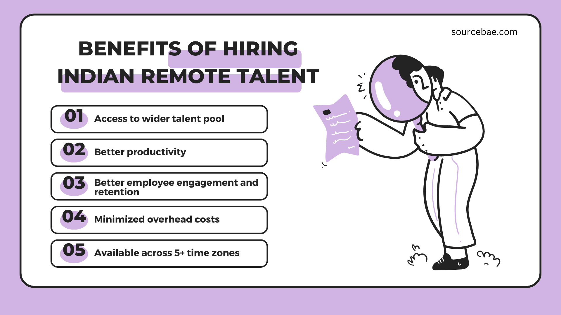 Benefits of Hiring Indian Remote Talent - SourceBae