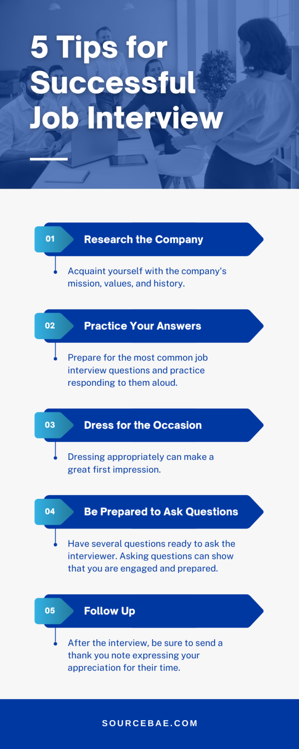 Tips for Successful Job Interview - SourceBae