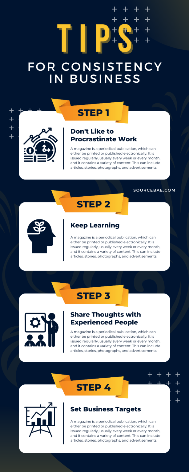 TIPS FOR CONSISTENCY IN BUSINESS - SourceBae